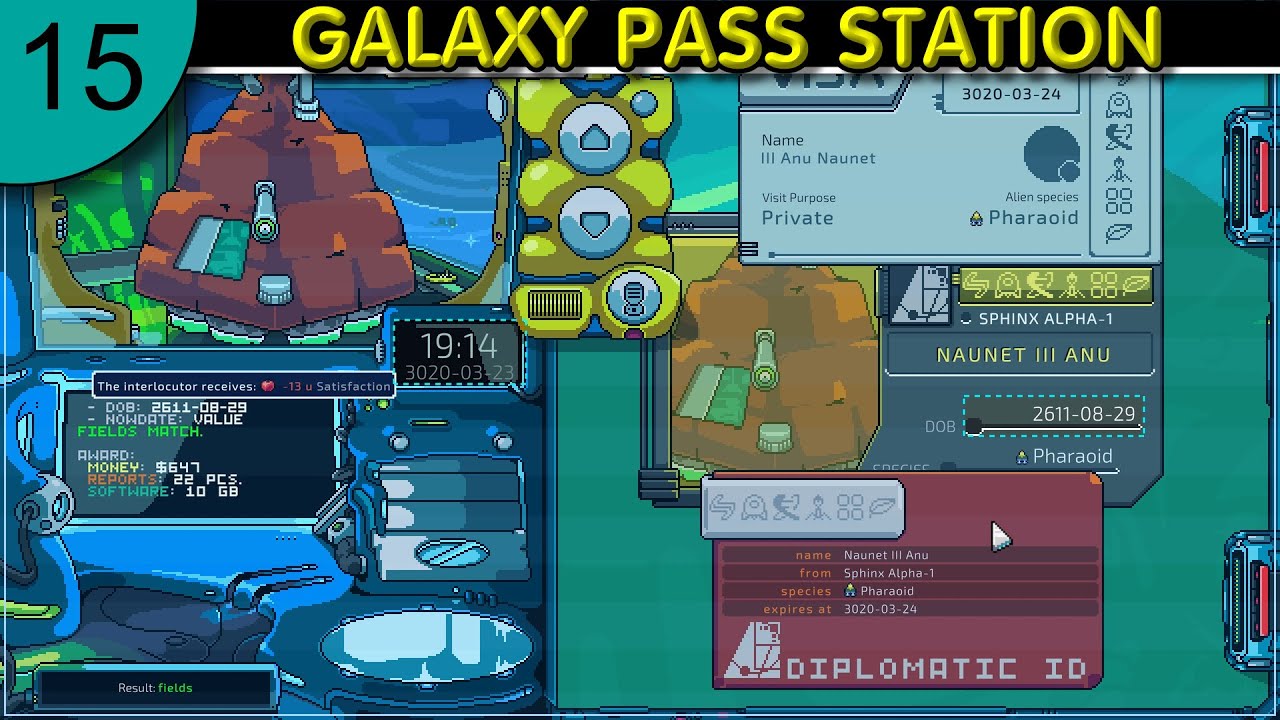 (15) GALAXY PASS STATION = Gameplay FullHD 60 FPS - YouTube