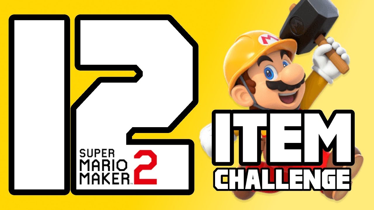 12 Item Challenge for Super Mario Maker 2 - YouTube