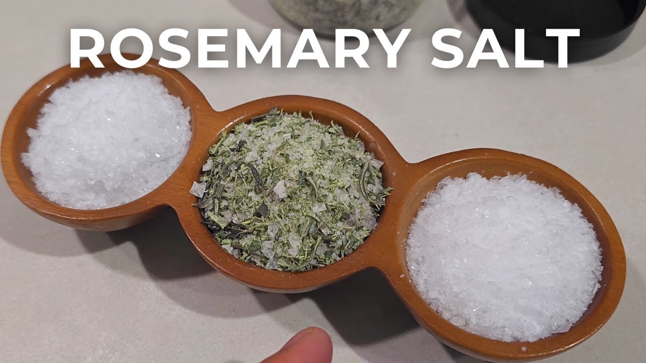 Simple Rosemary Salt Recipe - YouTube
