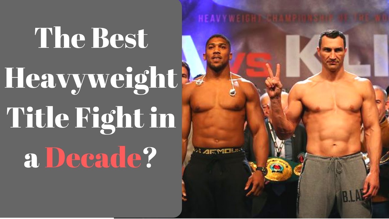 Fights Gone By #37: Best Heavyweight Title Fight in a Decade? - YouTube