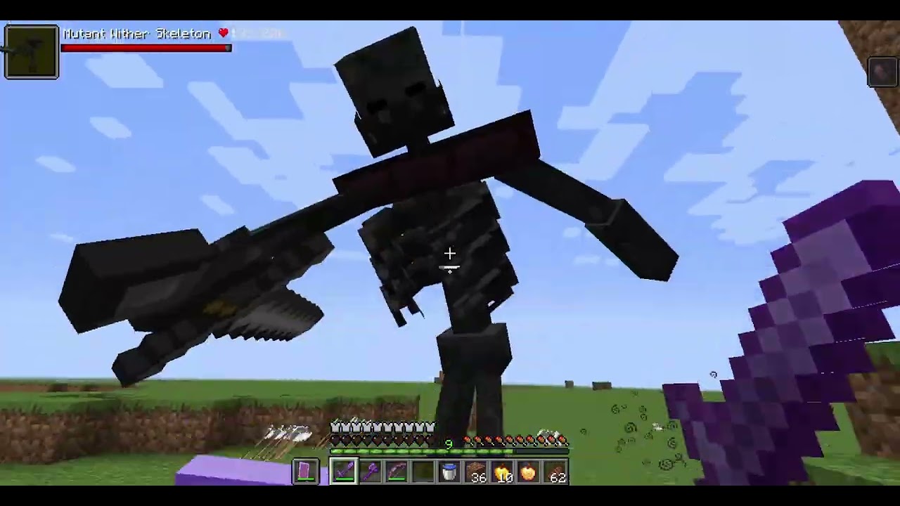 Player Vs Mutant Of The Nether - Minecraft Mobs Fight - YouTube