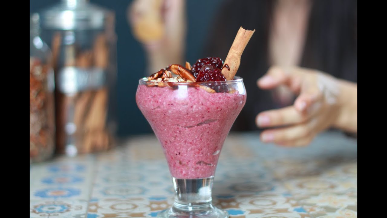 Mousse de Frutos Rojos - YouTube