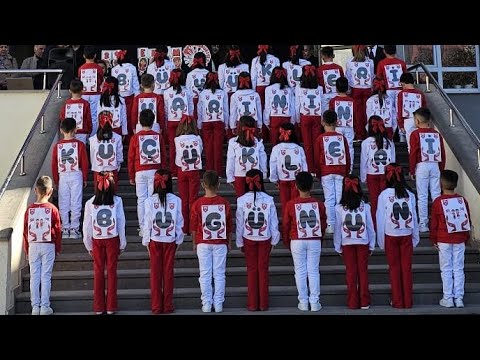 29 EKİM CUMHURİYET BAYRAMI GÖSTERİSİ (NE DESTANLAR YAZILIR/GENÇ TÜRK MARŞI)