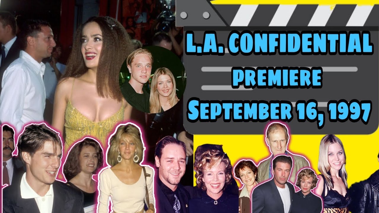 L.A. CONFIDENTIAL premiere — September 16, 1997 - YouTube