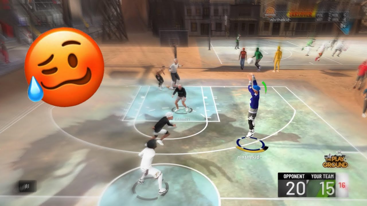 the most intense game of 2K i ever played ... 😳 - YouTube