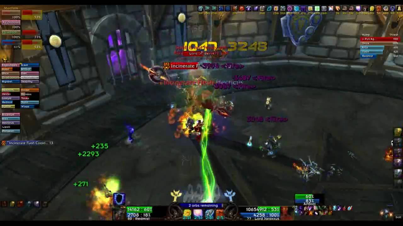 Lord Jaraxxus Tutorial, 25 man, Trial of the Crusader - Redmist - YouTube