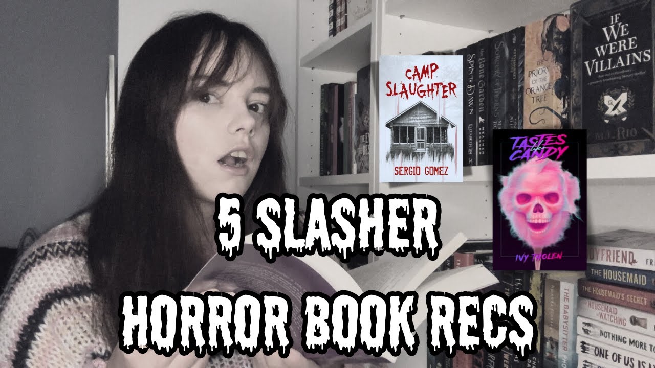 Slasher horror book recommendations || Chantalsbookshelf - YouTube