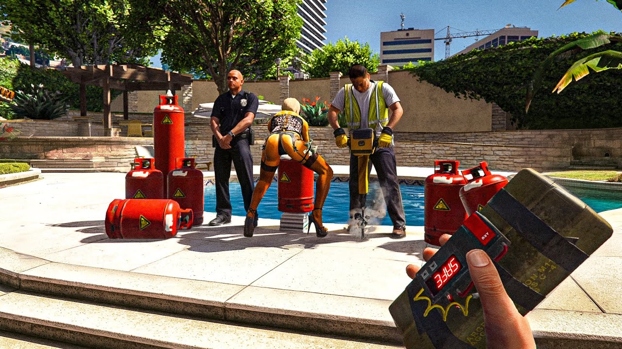 GTA 5 - Gun Kill first person & Funny Ragdolls - YouTube