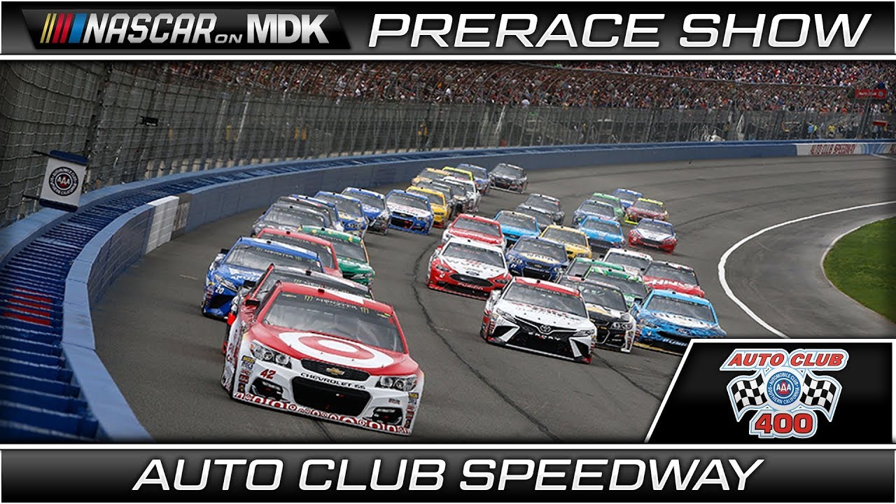 NASCAR On MDK Pre-Race Show: Auto Club 400 (Auto Club Speedway) - YouTube