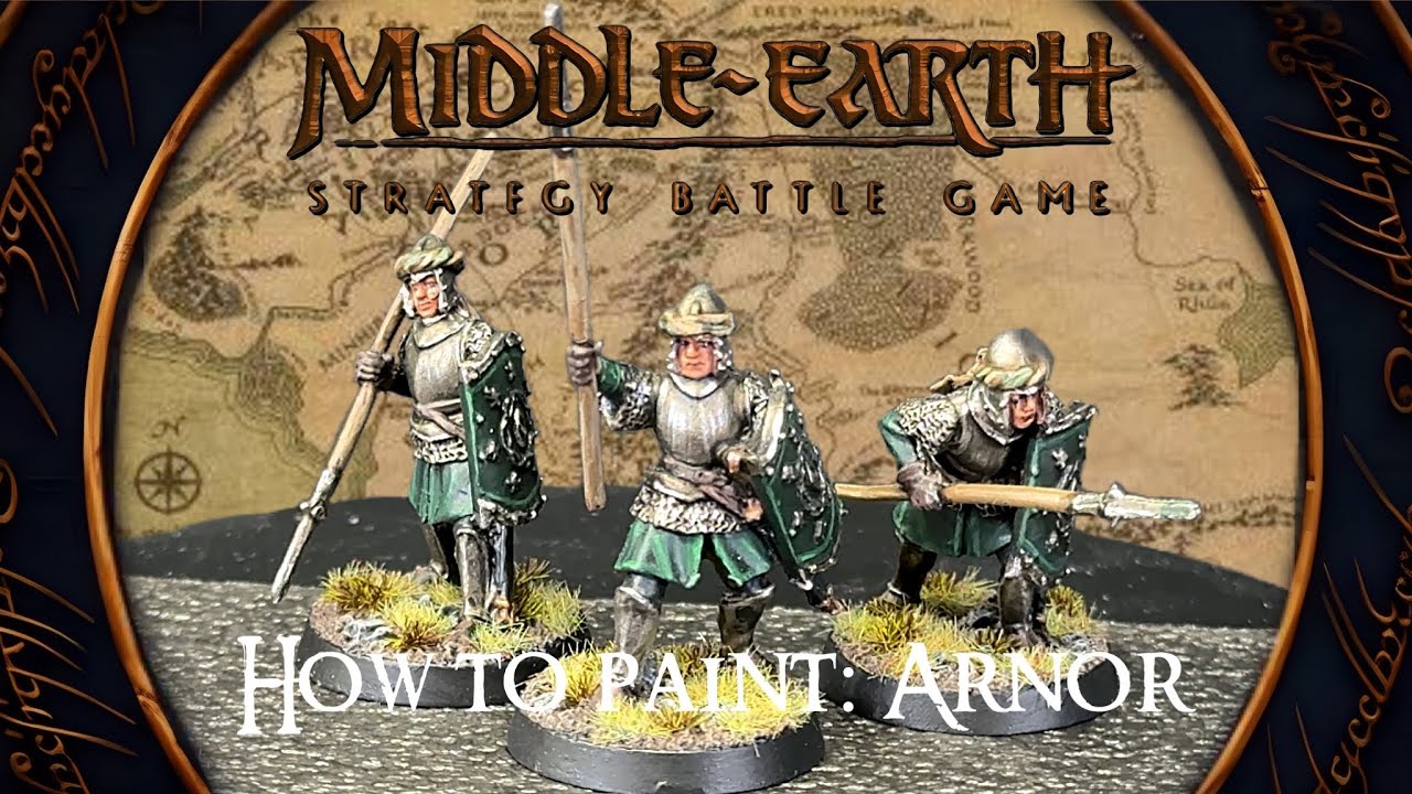 How To Paint Arnor - The Lord Of The Rings Middle Earth SBG - YouTube