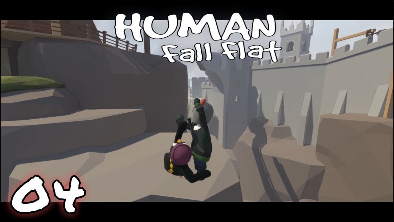 Human: Fall Flat #4 Klettern, Springen und Fliegen - YouTube
