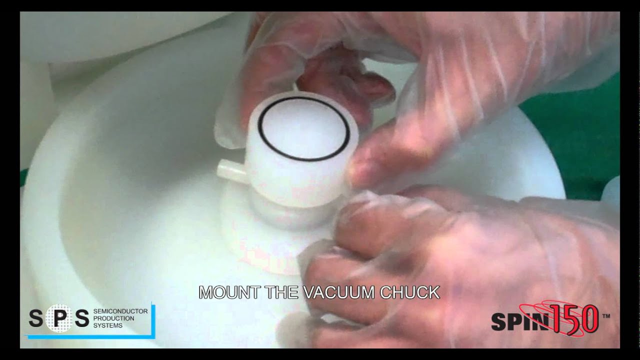 SPS-Europe: Spin Coater Chuck & Adapter - YouTube