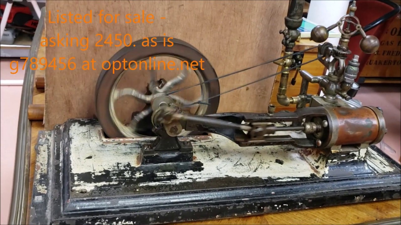 Pre-1899 Cretors Popcorn Wagon Engine - A Rare Find - YouTube