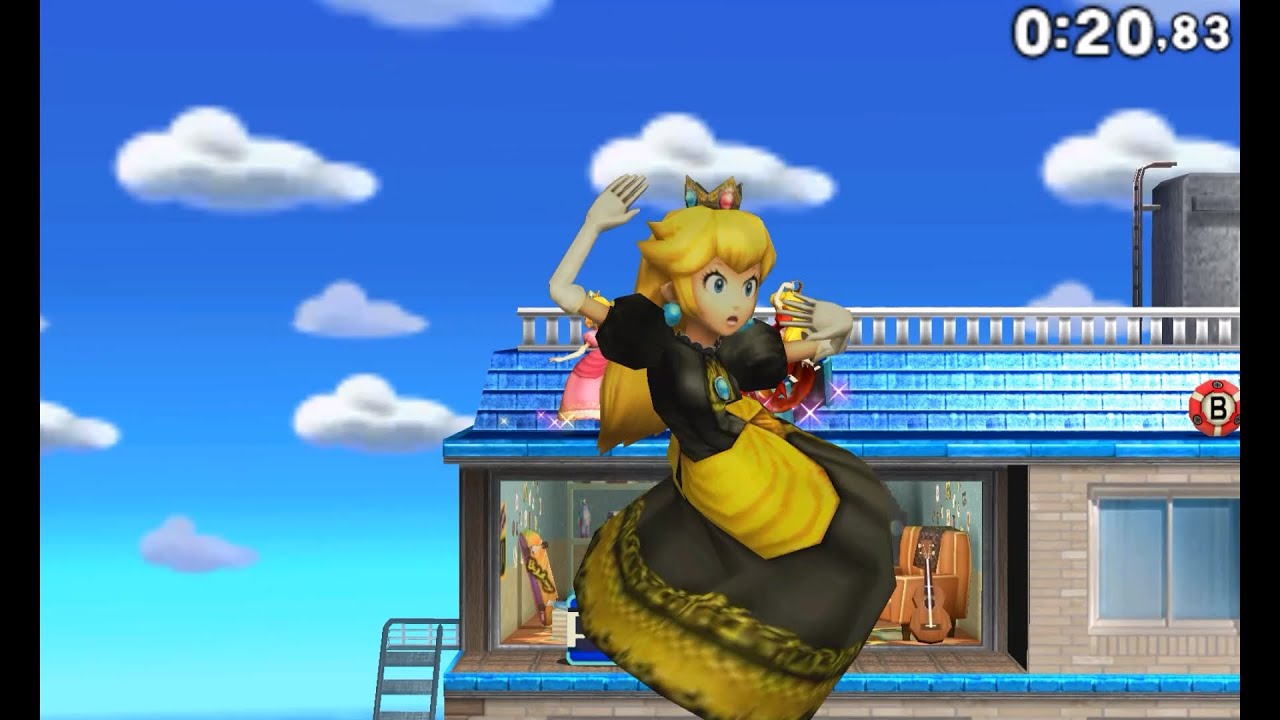 Smash 3DS - 4 Peaches Battle (Star and Screen KO) #9 - YouTube
