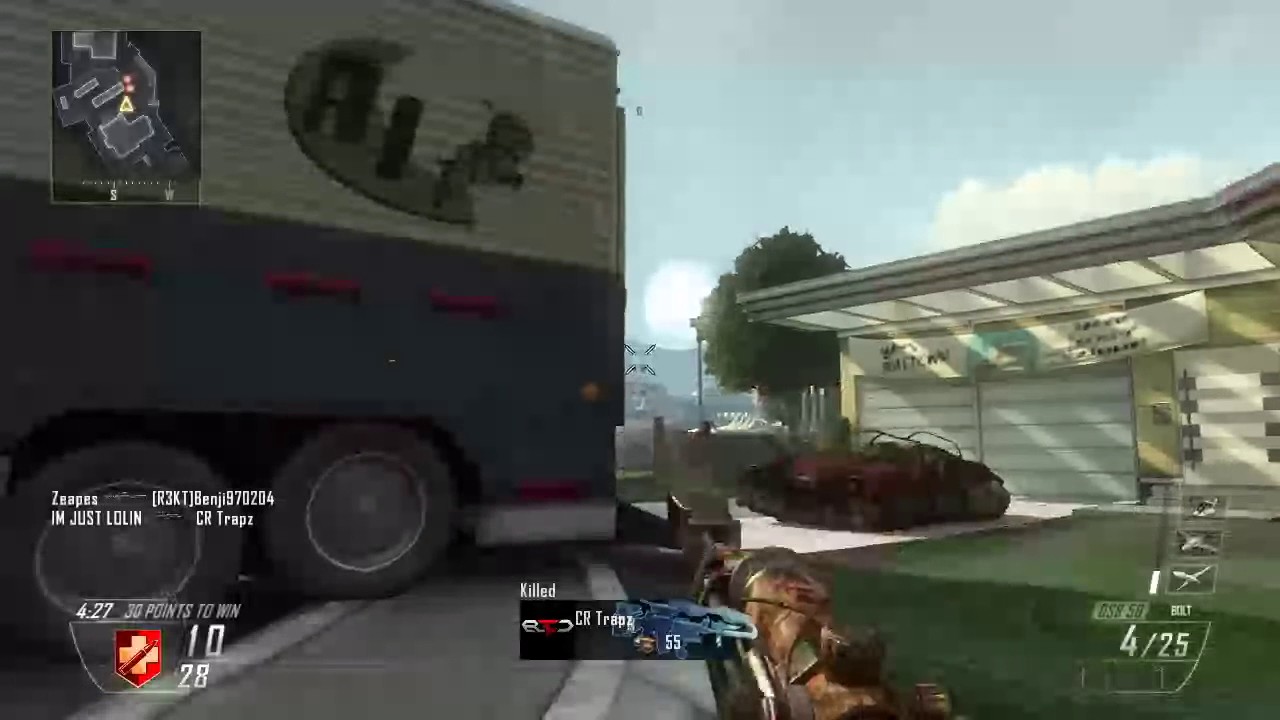 Cod Bo2 FFA Nuketown 2025 Trickshot! - YouTube