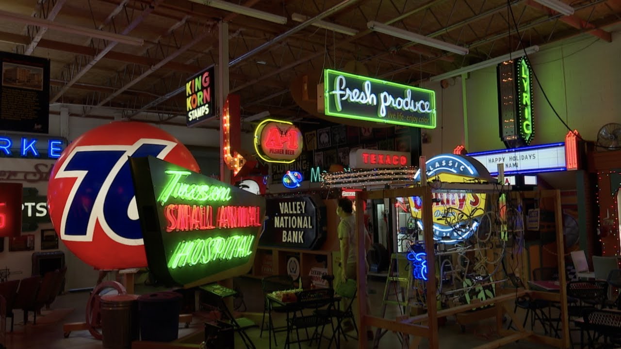 Where Tucson's iconic signs get a second life - YouTube