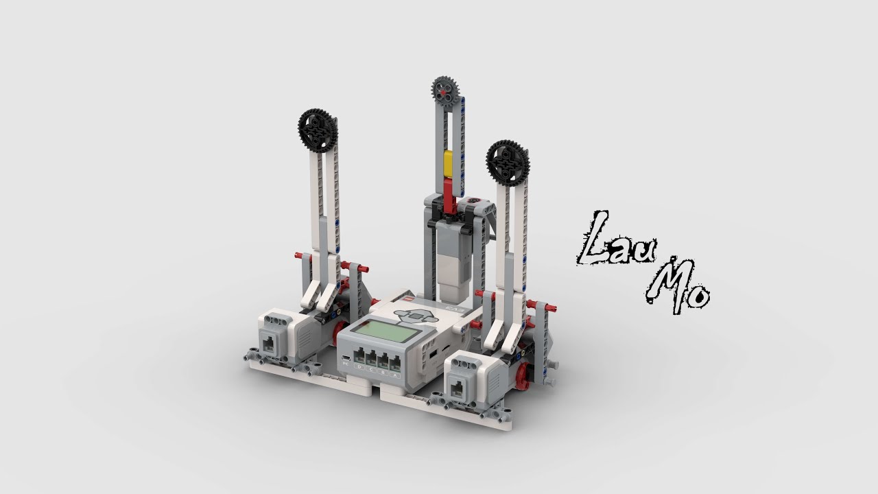 #41【Lau Mo】LEGO EV3《Electric scoring target 自動電子計分靶》building ...