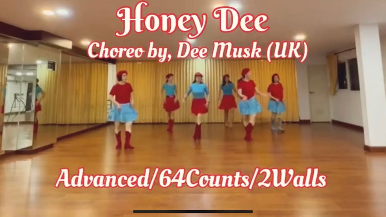 Honey Dee Line Dance. Choreo by, Dee Musk (UK) #bldsunrise - YouTube