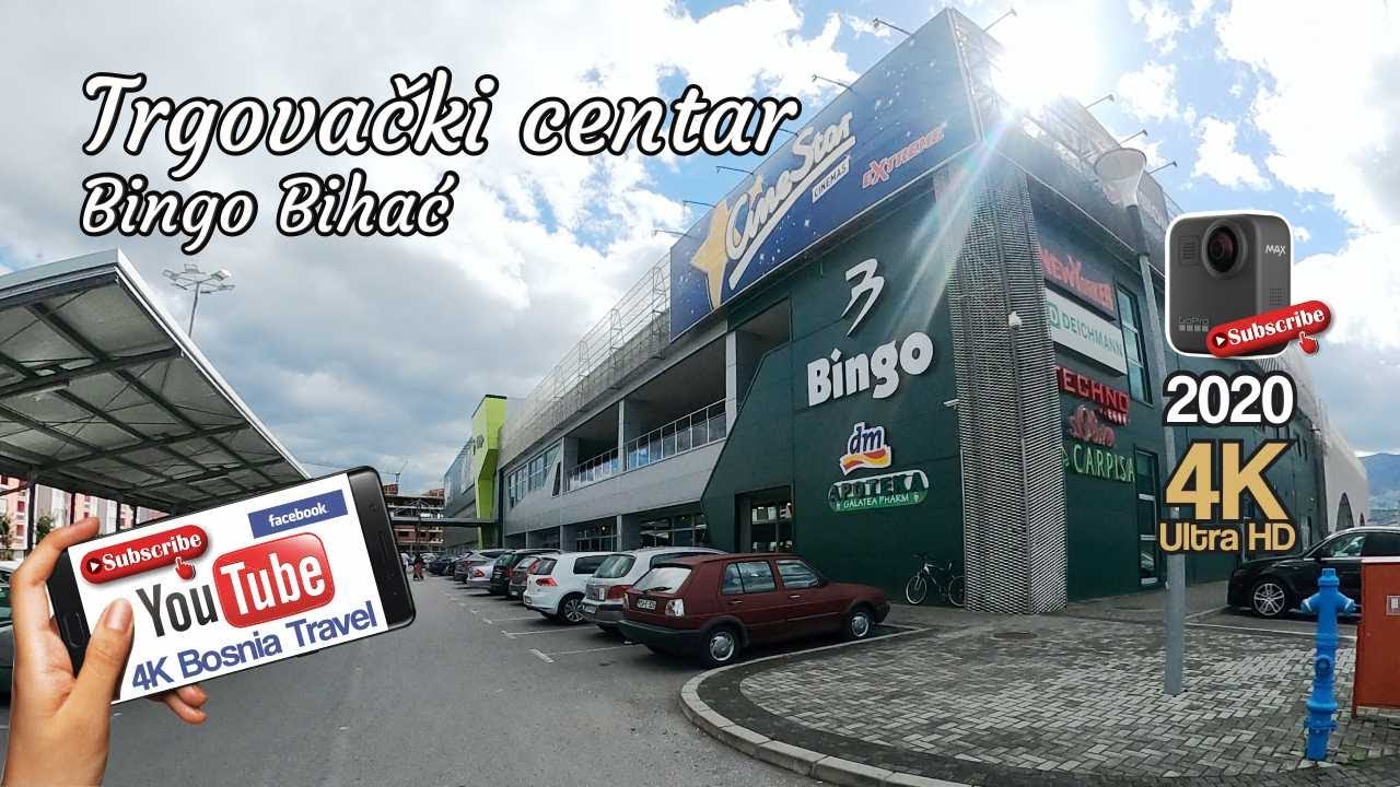 BINGO SHOPPING CENTER IN BIHAĆ - YouTube