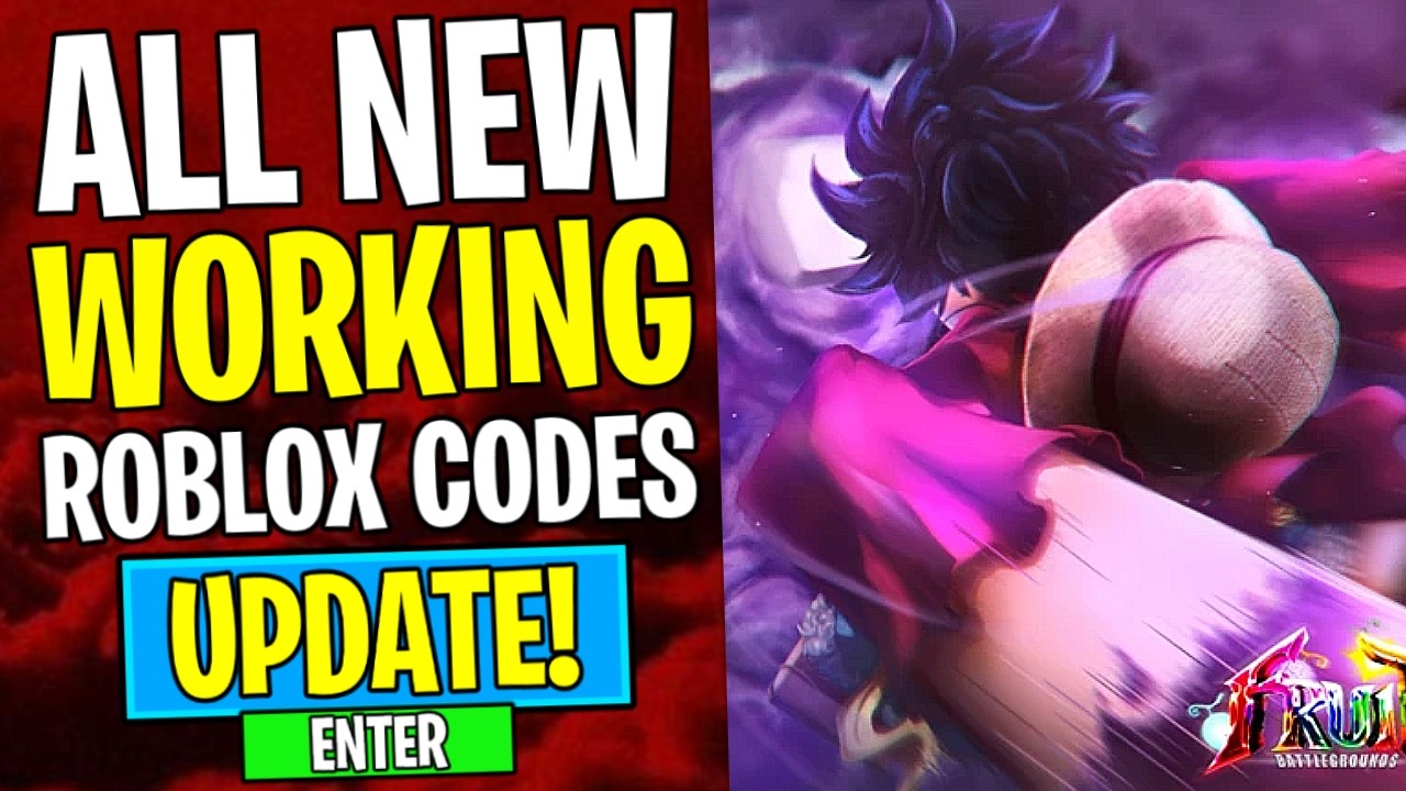 NEW Fruit Battlegrounds Codes | Roblox Fruit Battlegrounds Codes ...