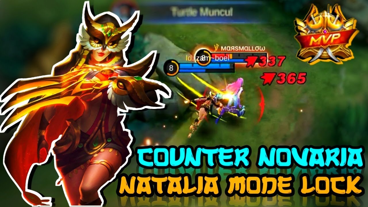 COUNTER NOVARIA NATALIA MODE LOCK - MOBILE LEGENDS BANG-BANG - YouTube