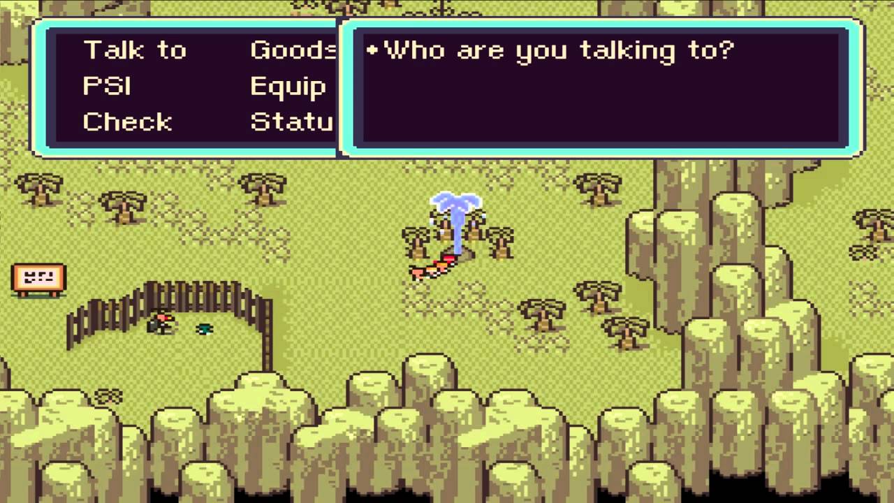 Let's Play Earthbound: Part 23 - Fire Spring Sanctuary - YouTube