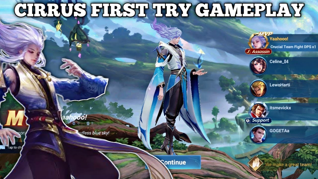 Satisfying Cirrus First Try Gameplay | Honor of kings | - HOK 2024 ...
