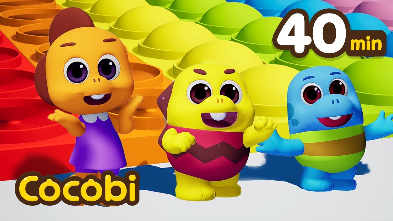 Rainbow Pop it! | Color Videos for Kids🌈Compilation | Cocobi - YouTube