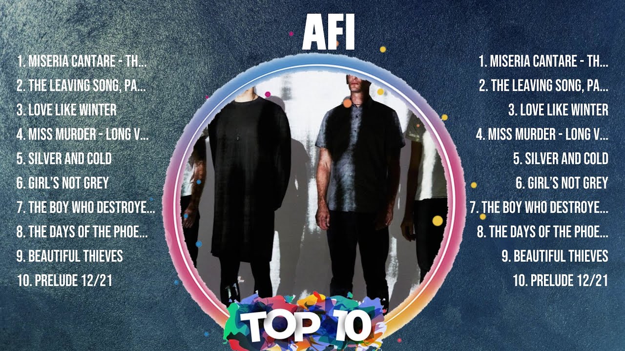 AFI Greatest Hits Full Album ️ Top Songs Full Album ️ Top 10 Hits of ...