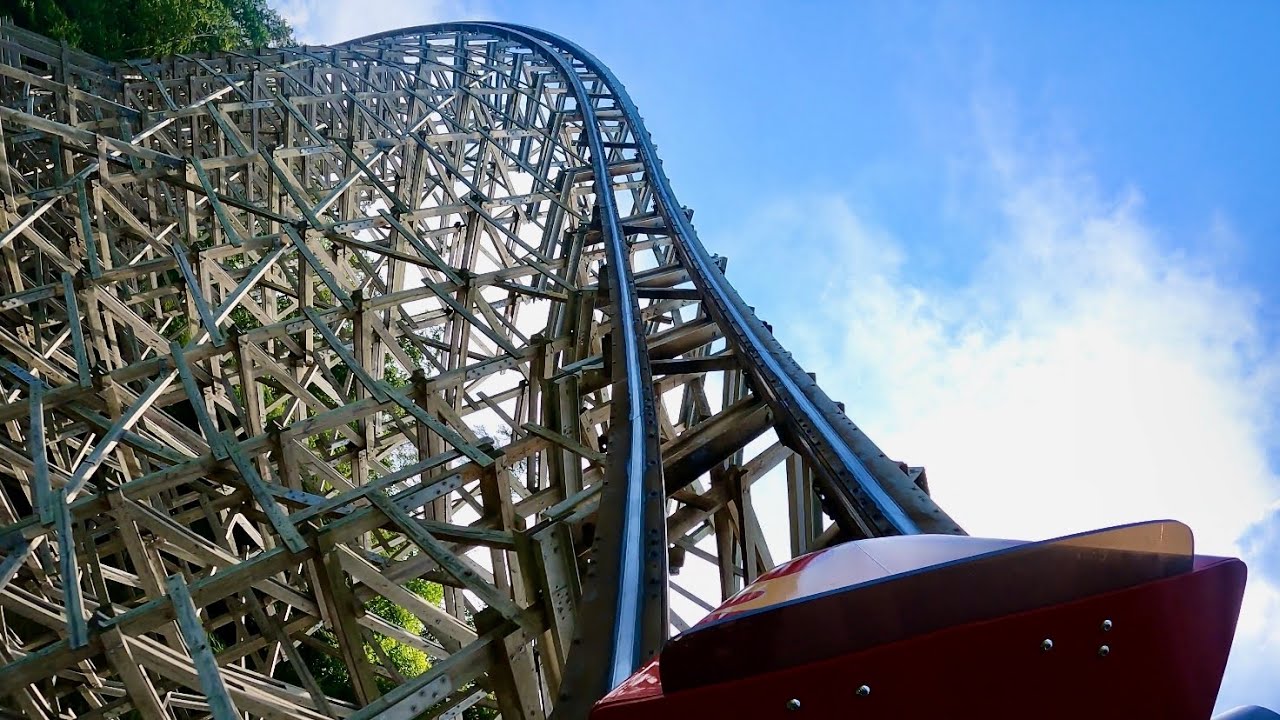 Lightning Rod (w/ LIFT HILL) RMC Roller Coaster 4K POV! | Dollywood ...