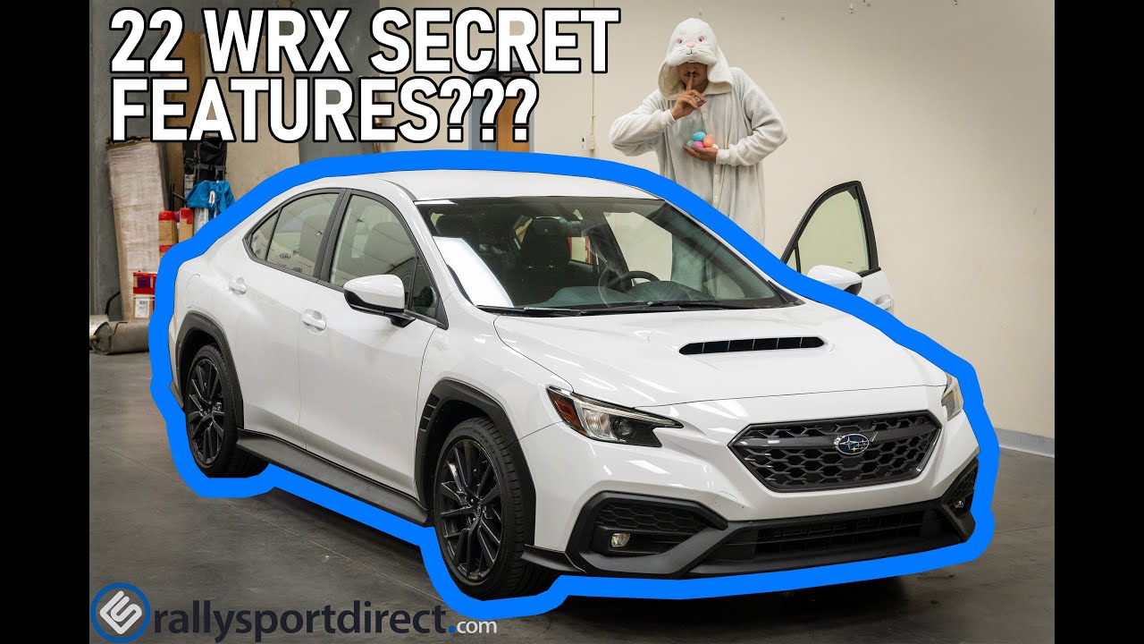 22 WRX Secret Features??? - YouTube