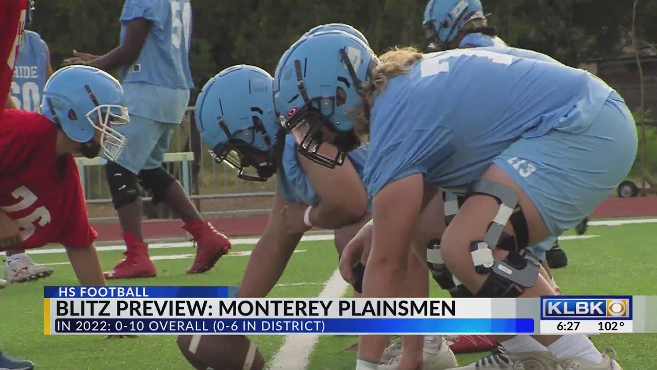 2023 KLBK High School Football Preview: Monterey Plainsmen - YouTube