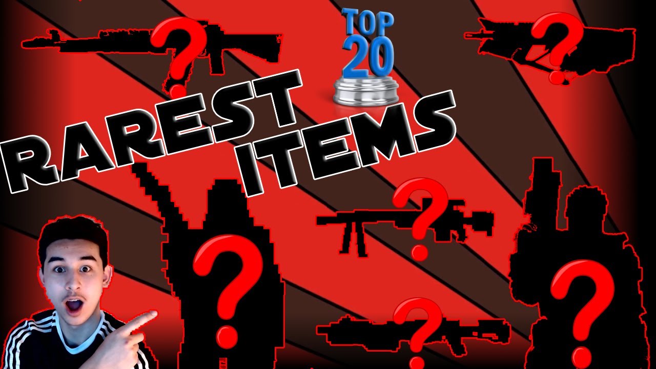 Top 20 *RAREST* Items/Skins in Cod Mobile! Updated tier list - YouTube