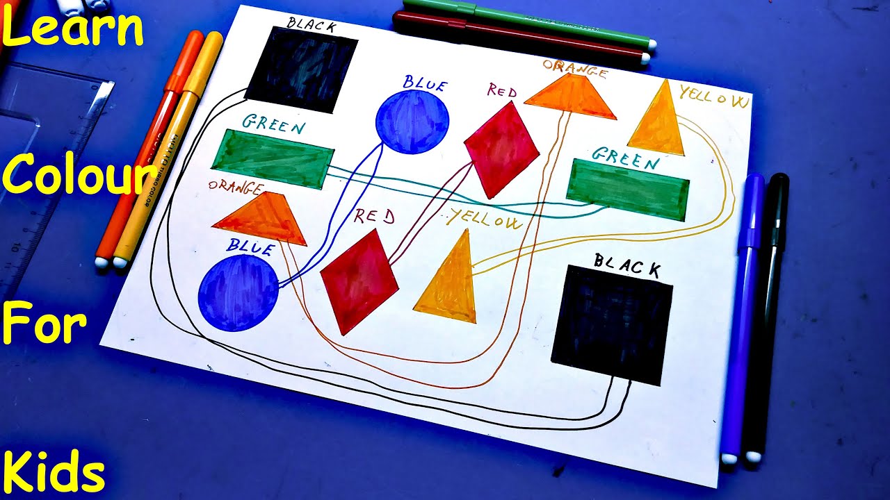 Learn Colour For Kids, Counting Colour | Colour Recognition For Kids ...