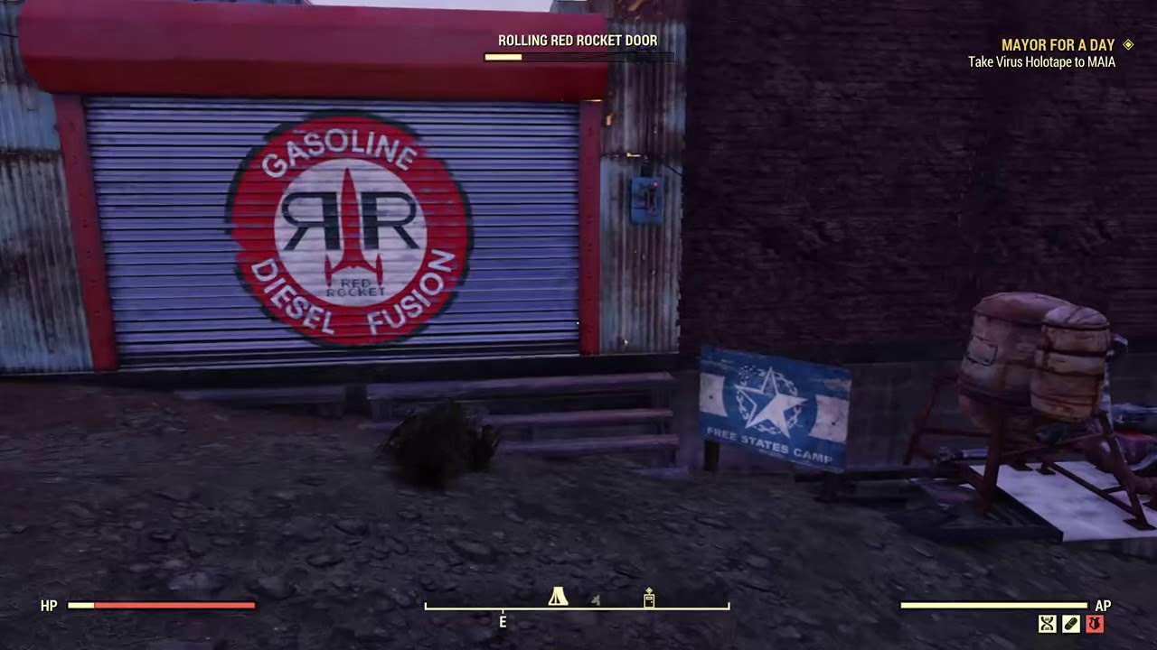 Fallout 76 Town Camp Build. - YouTube