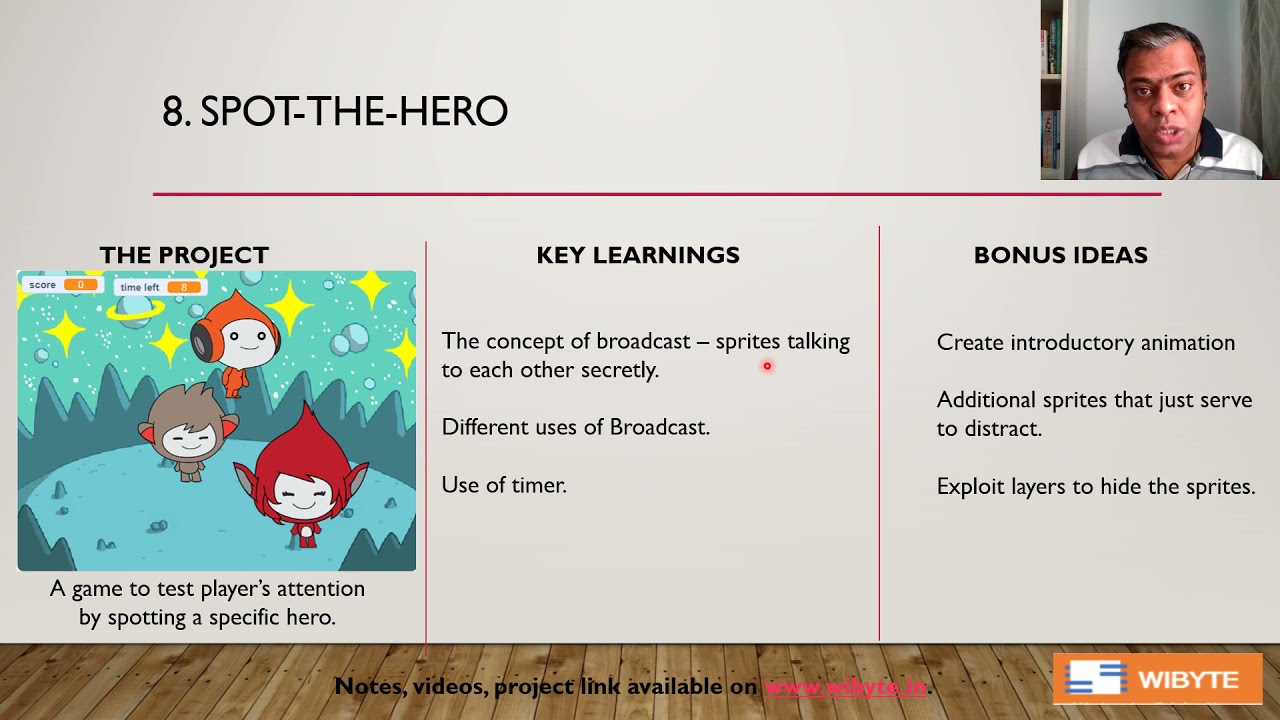 8 AMAZING SCRATCH PROJECTS FOR BEGINNERS -- An overview of the WiByte ...