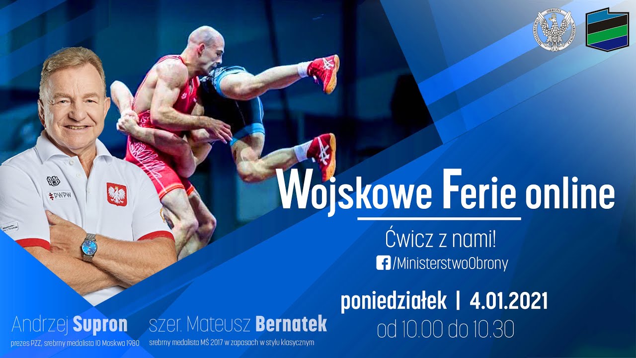 Wojskowe Ferie online - szer. Mateusz Bernatek, Andrzej Supron - YouTube