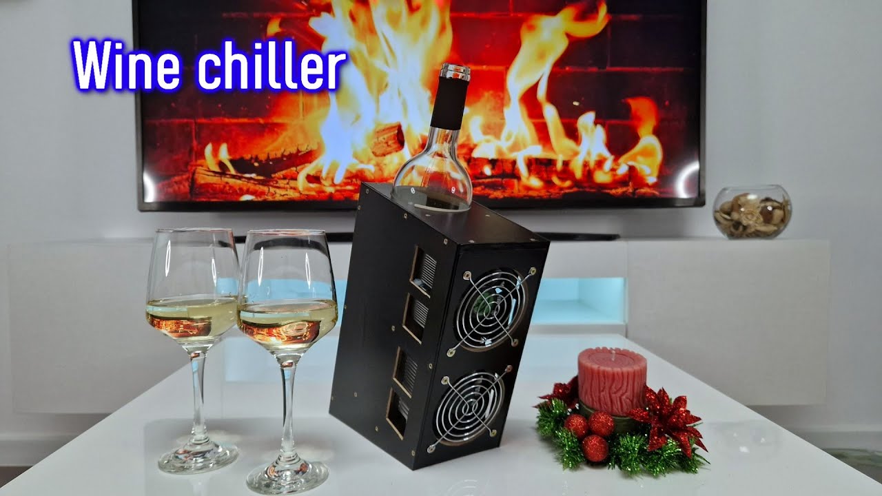 DIY Wine chiller / Bottle cooler - YouTube