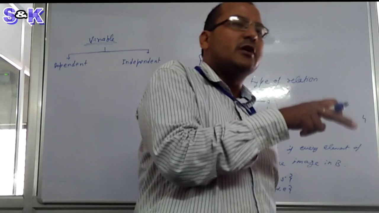 FUNCTION LECTURE1 BY MANOHAR SIR (MD and HOD MATHEMATICS S & K CLASSES DEHRADUN)(9760404456 ...