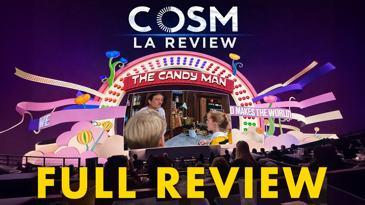 Inside COSM LA: The Most Immersive Movie Theater Experience - YouTube