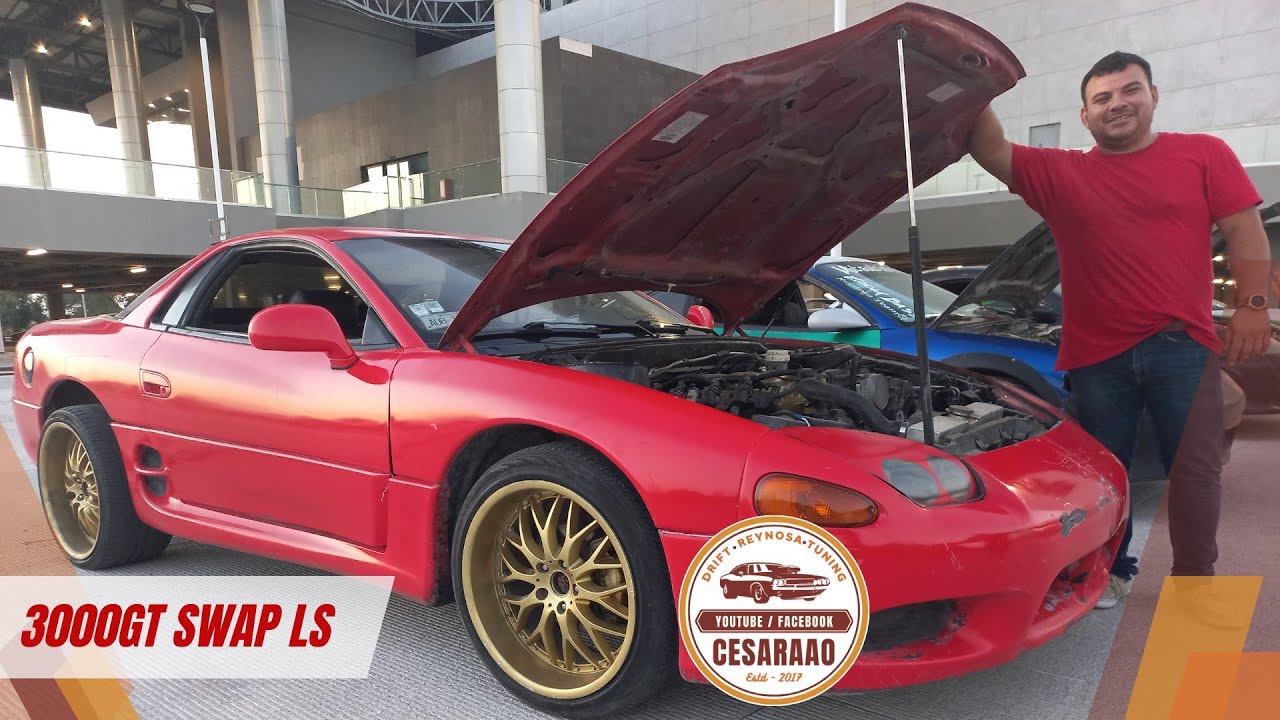Mitsubishi 3000GT con Swap LS de Chuy - YouTube