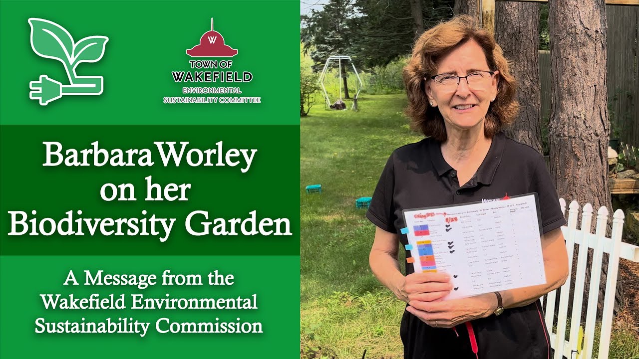 Barbara Worley on her Biodiversity Garden - A Message from the ESC ...