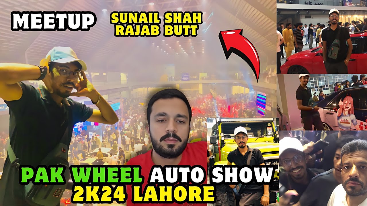 Pak wheel auto show Lahore 2024 in expo center ️| @rajabbutt94 ...