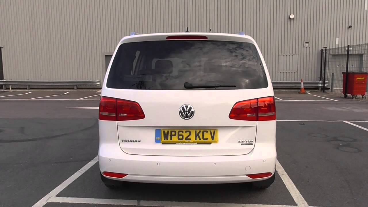 Volkswagen Touran Se Blue Tech Tdi U104357 - YouTube