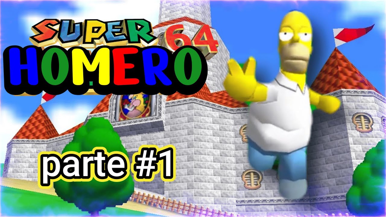 Super Homero 64 es una locura - YouTube
