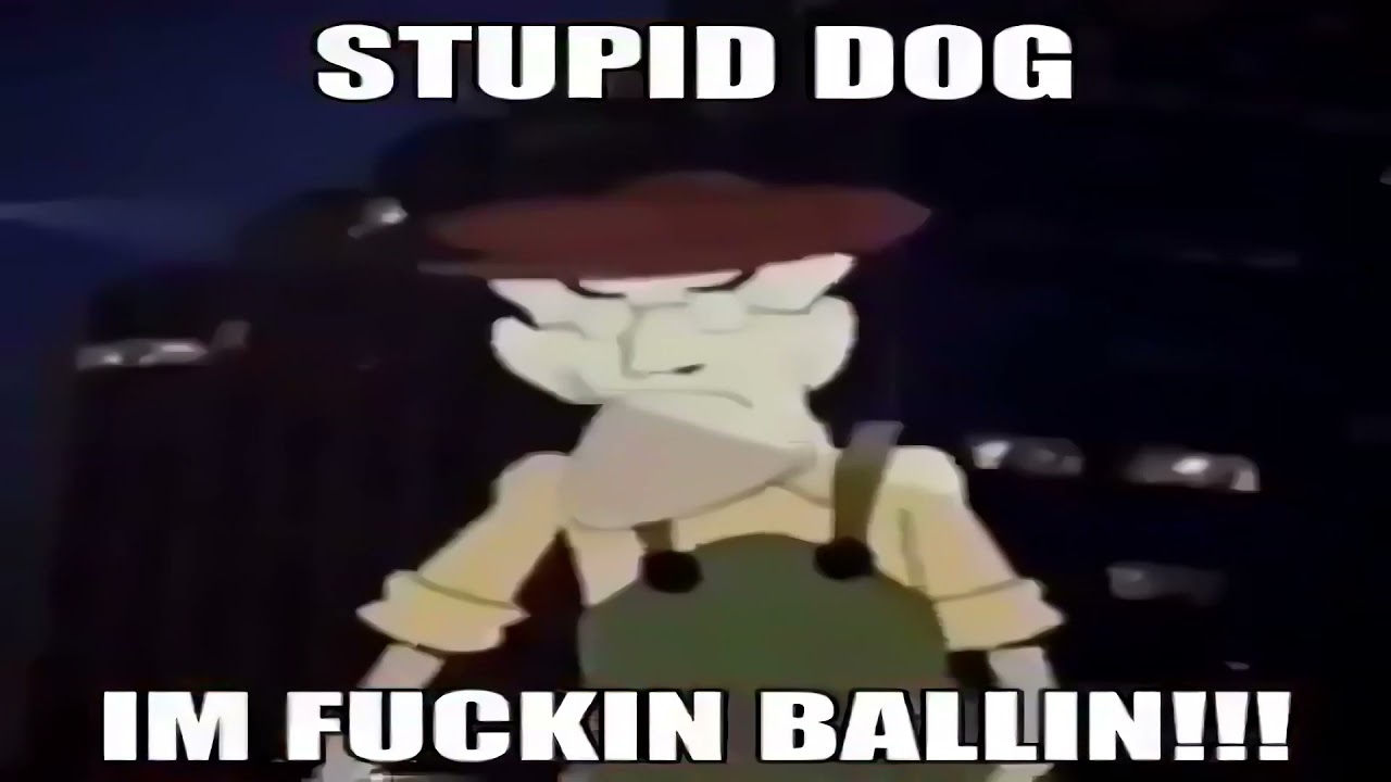 STUPID DOG IM FUCKIN BALLIN IN 1080P!!! - YouTube