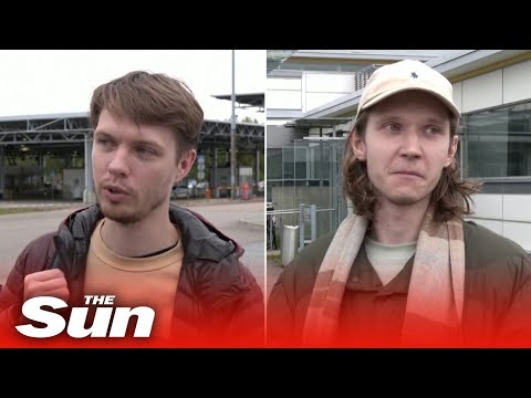Young men describe why they've fled Russia after Putin's military mobilisation