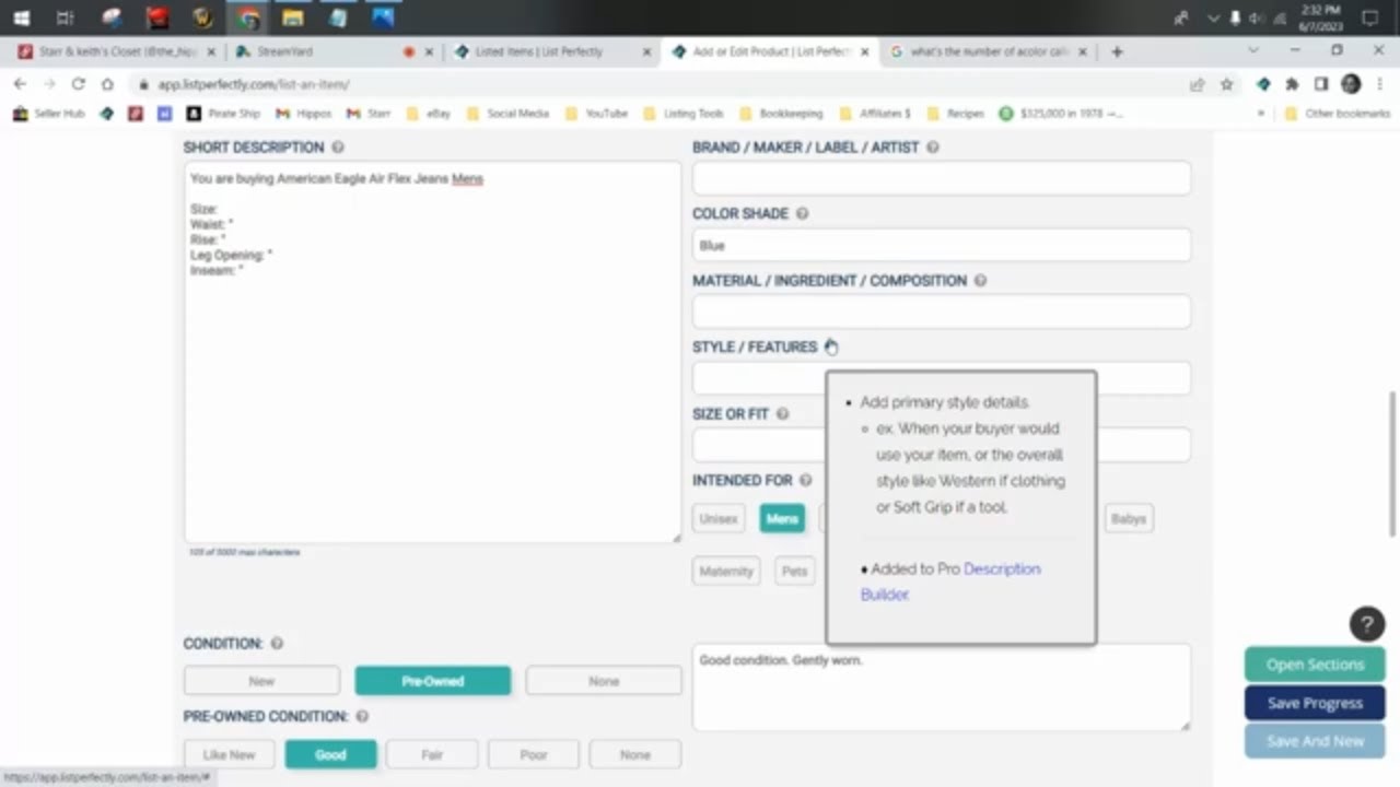 Create Listings in List Perfectly Catalog - YouTube