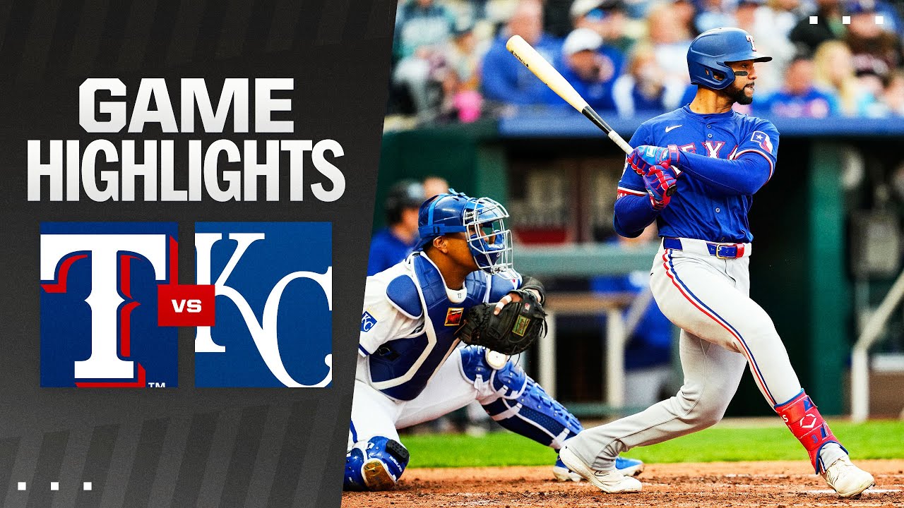 Rangers vs. Royals Game Highlights (5/4/24) | MLB Highlights - YouTube