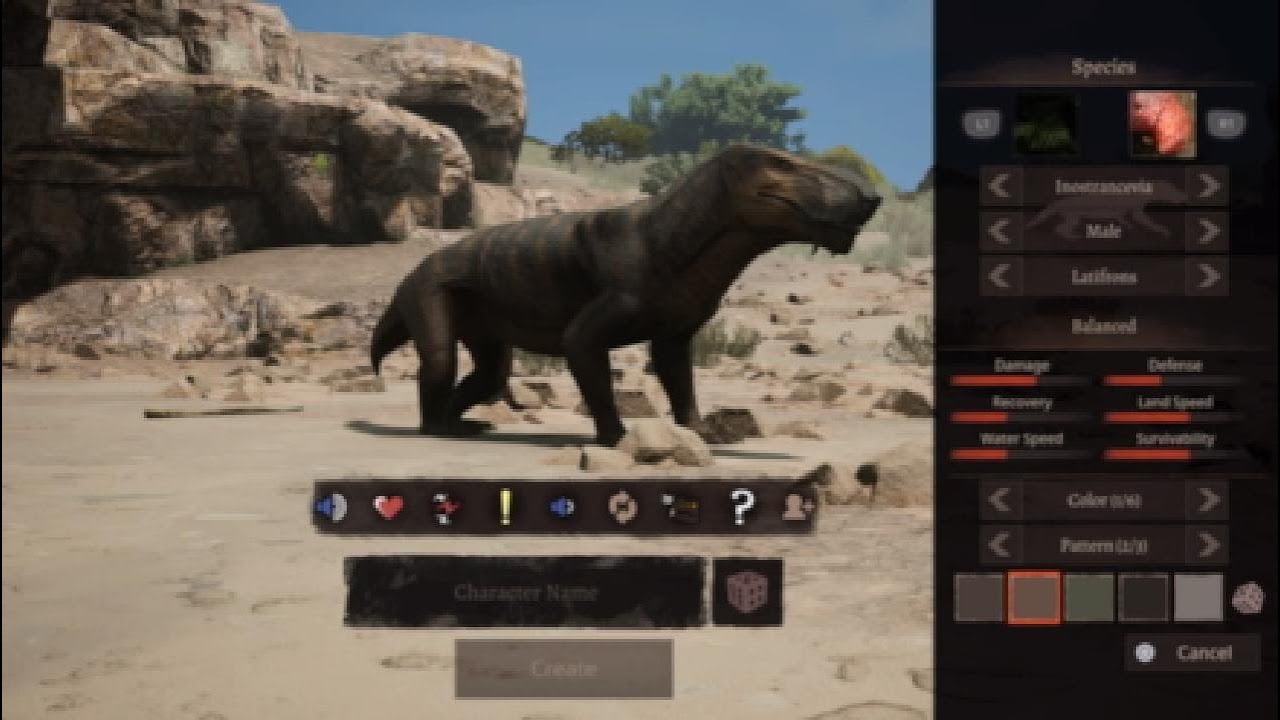 Path of Titans: New Modded Creature - Inostrancevia showcase! - YouTube